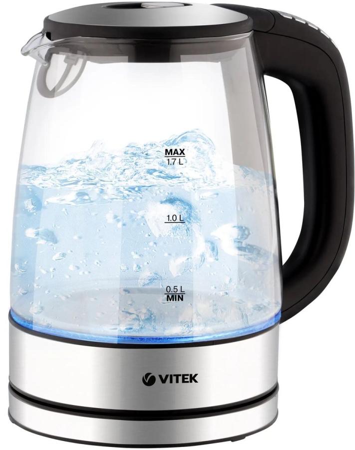 Чайник Vitek VT-8828 серебристый: купить в интернет магазине | Tgrad.kz