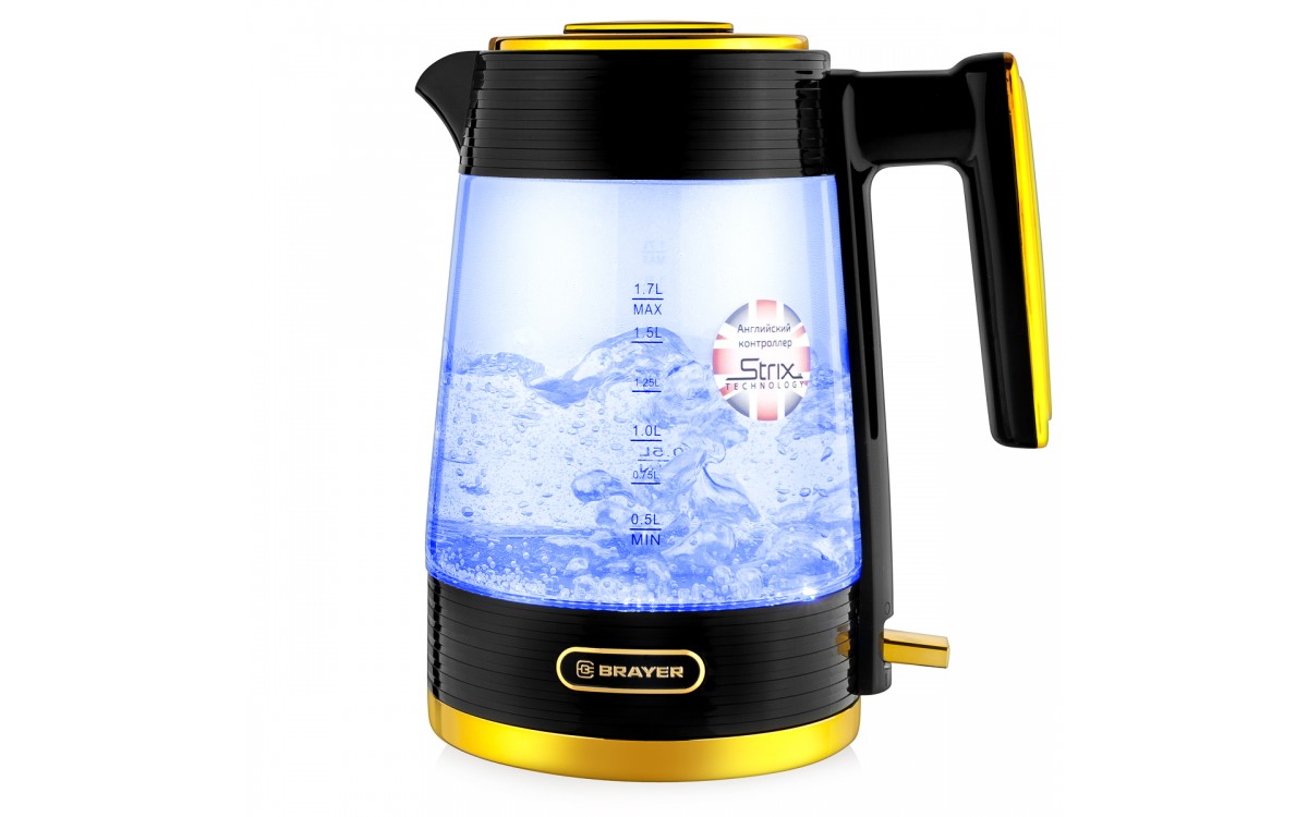 Электрочайник Brayer BR1016 черный: купить в интернет магазине | Tgrad.kz