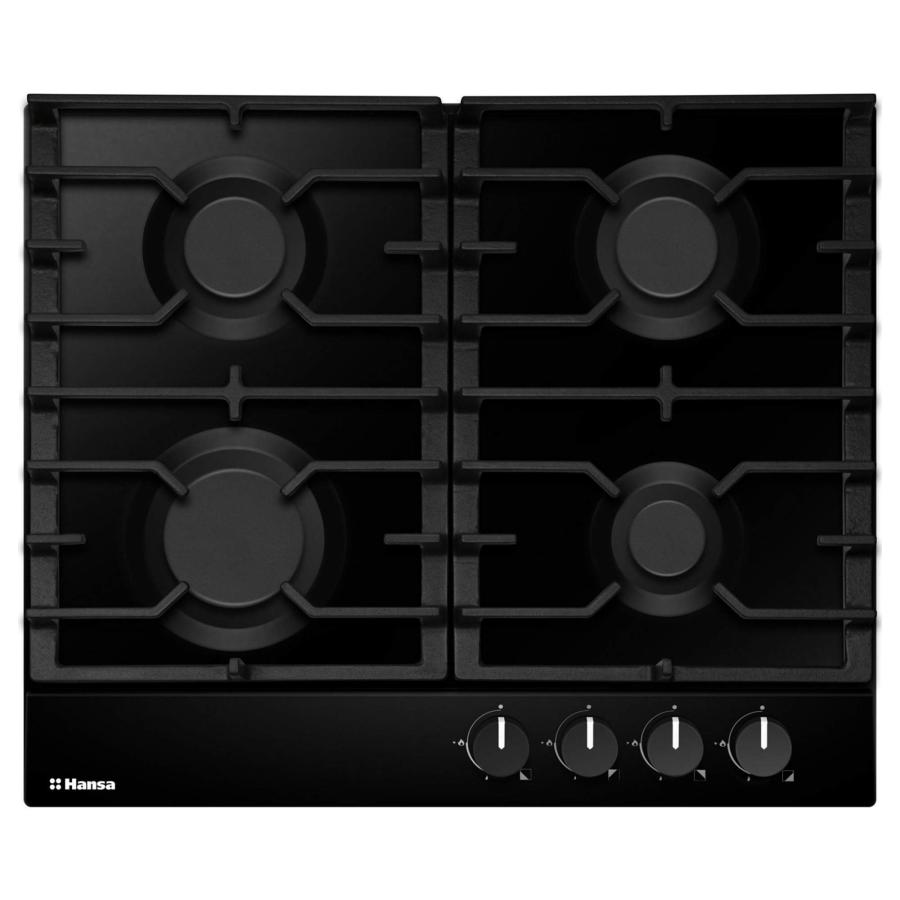 Газовая варочная панель Hansa BHGS630301 черная: купить в интернет ...