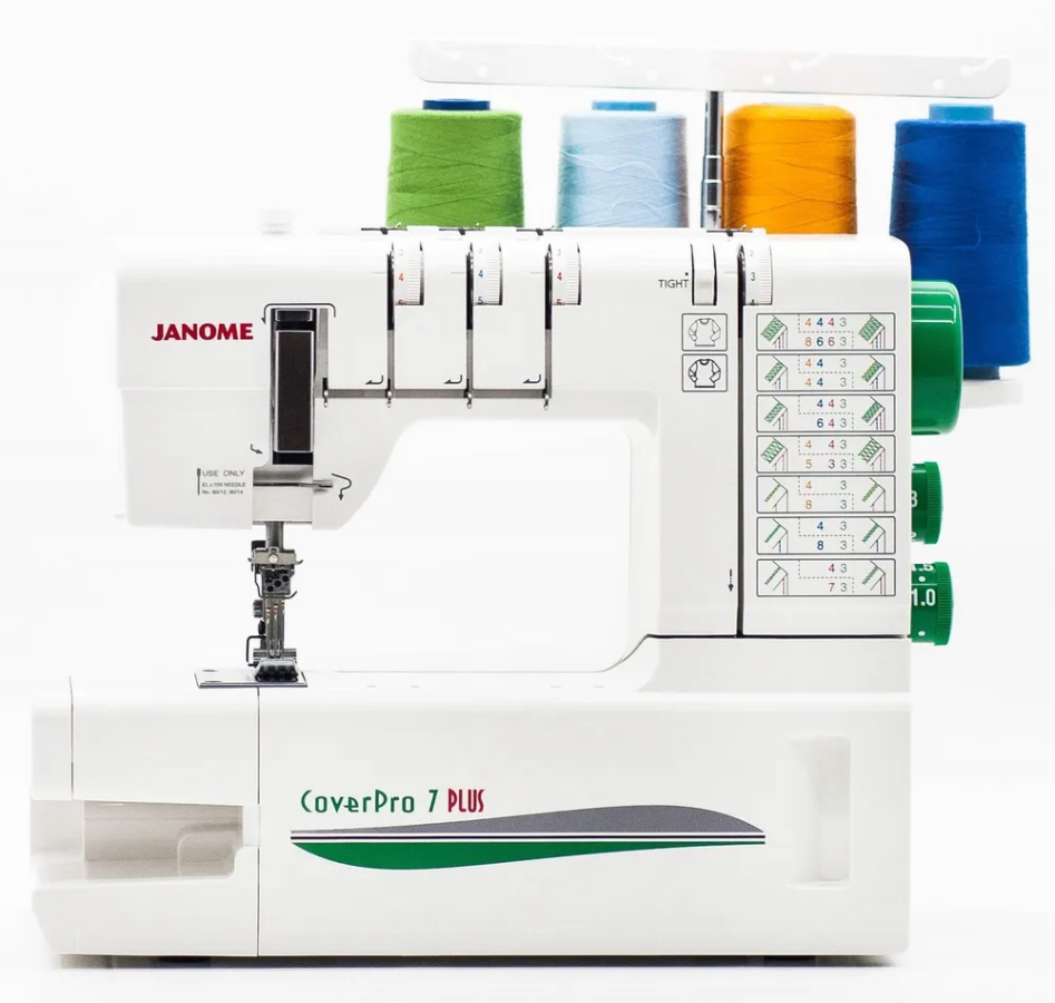 Распошивальная машина Janome CoverPro 7 Plus: купить в интернет ...