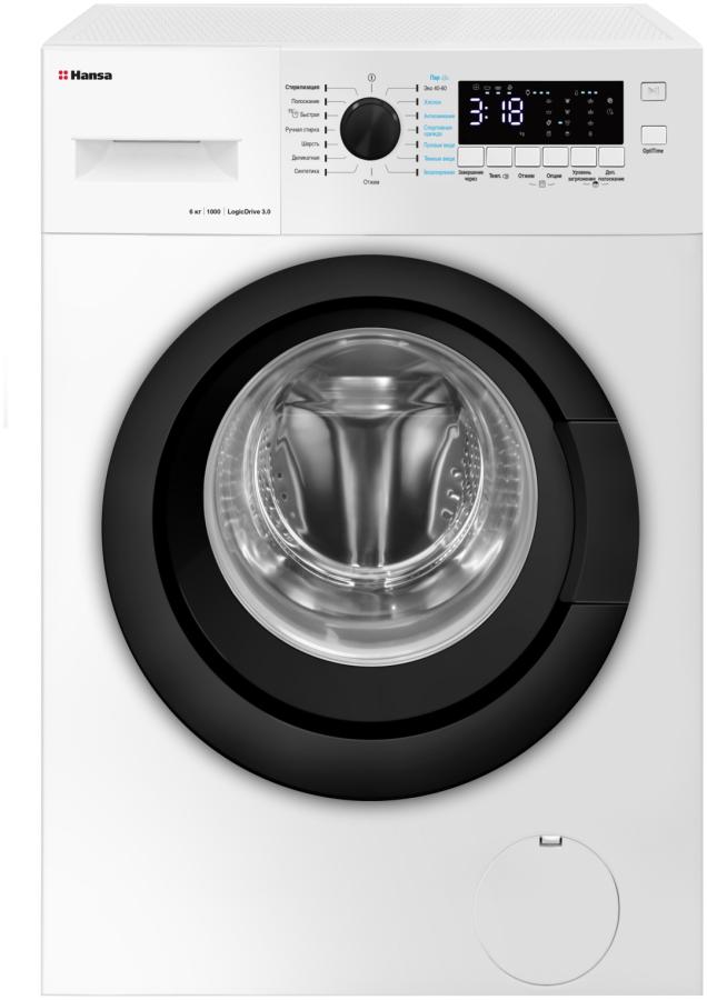 Стиральная машина Hansa WHN6100D3BSW белая: купить в интернет магазине | Tgrad.kz
