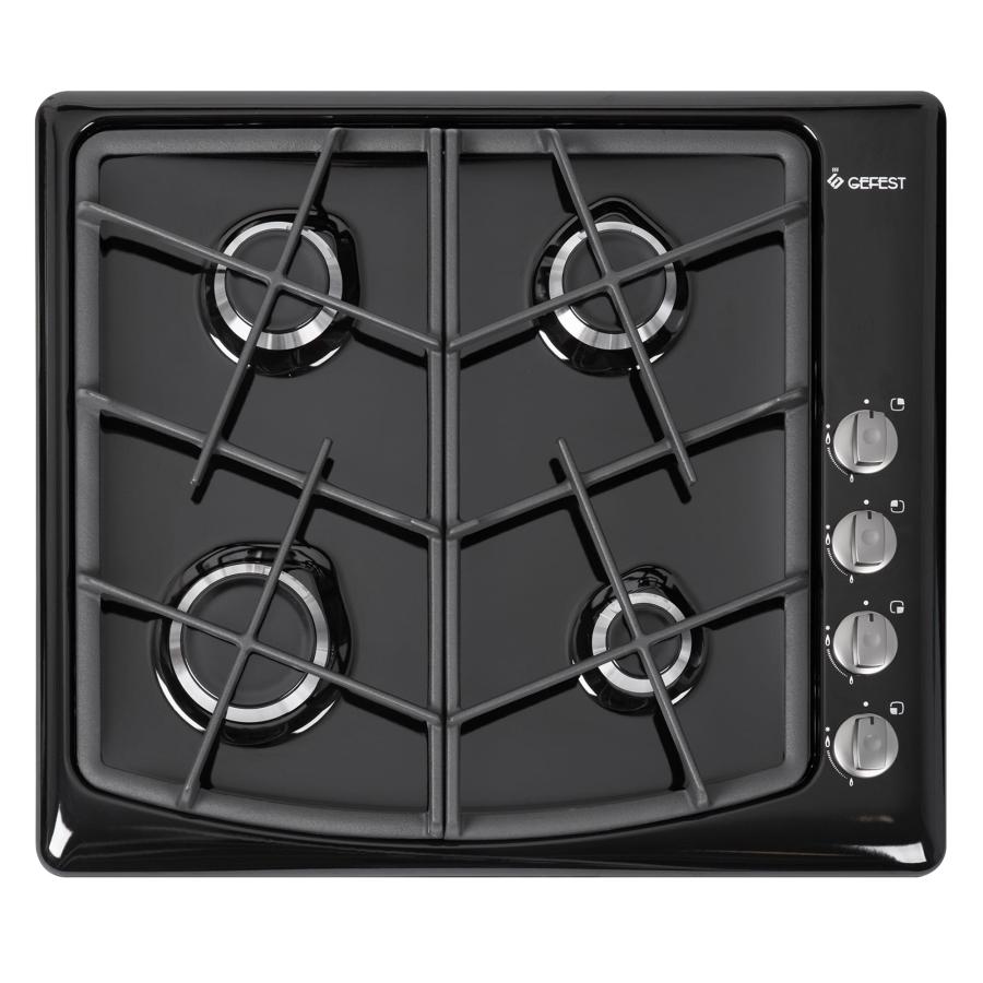 Газовая варочная панель GEFEST СГ СН 1211 К3 черная: купить в интернет магазине | Tgrad.kz