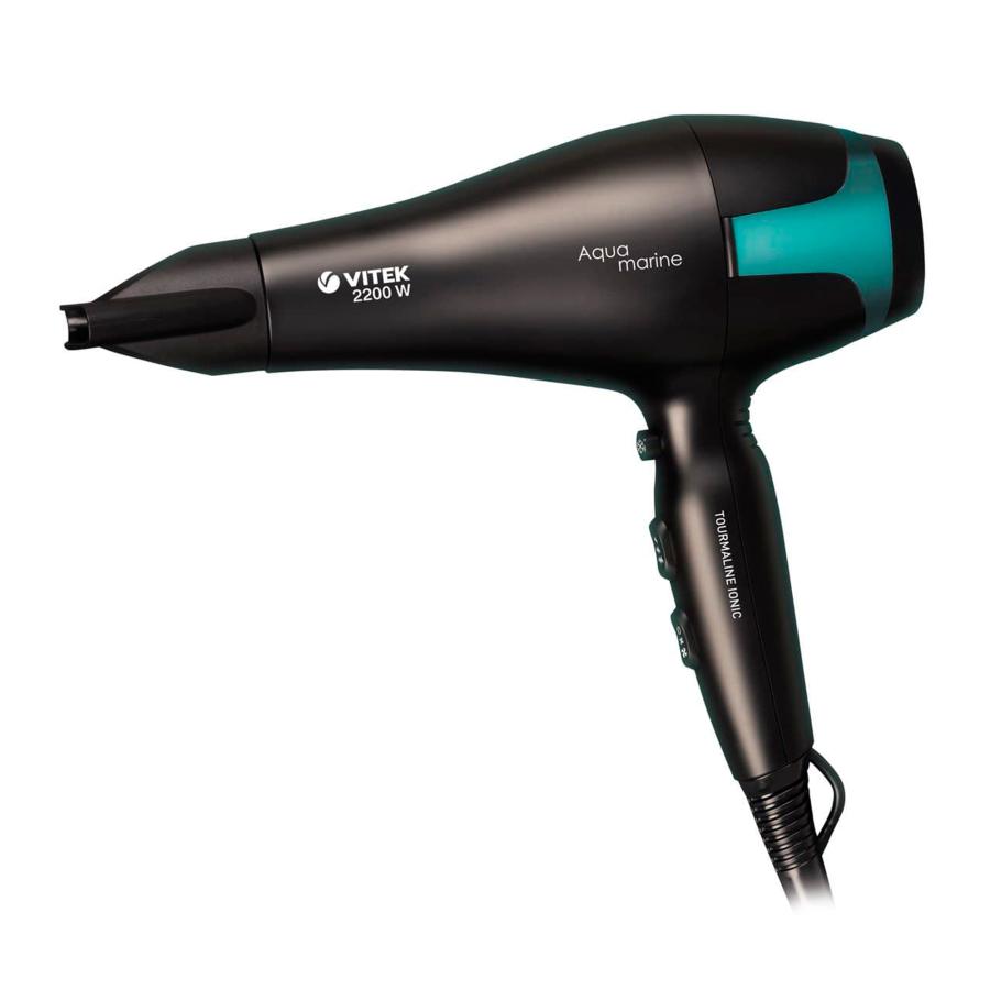 Фен Vitek VT-8215 черный: купить в интернет магазине | Tgrad.kz
