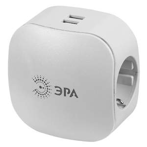Разветвитель ЭРА SP-3e-USB-2A Белый: купить в интернет магазине | Tgrad.kz