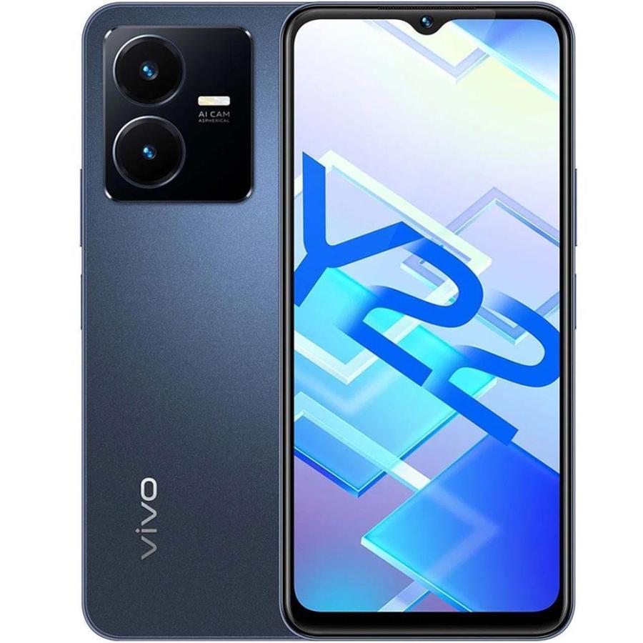 Смартфон Vivo Y22 4/64Gb Starlit Blue: купить в интернет магазине ...