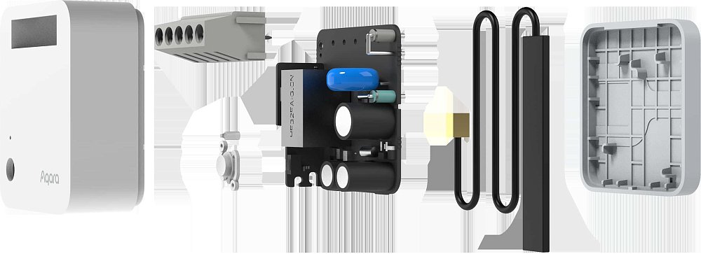 Реле одноканальное (с нейтралью) | Aqara Single switch module T1 (With ...